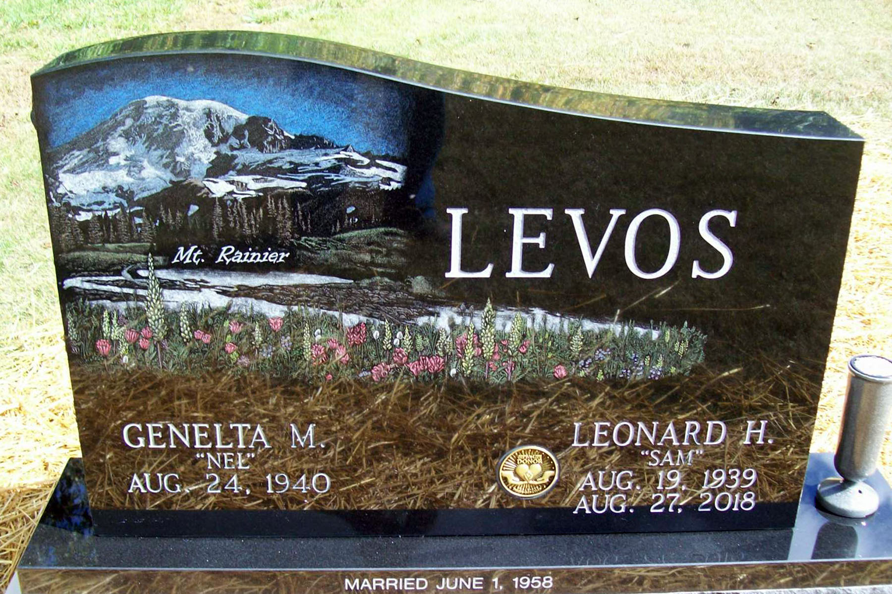 Delphos Granite Works - Diamond Etching