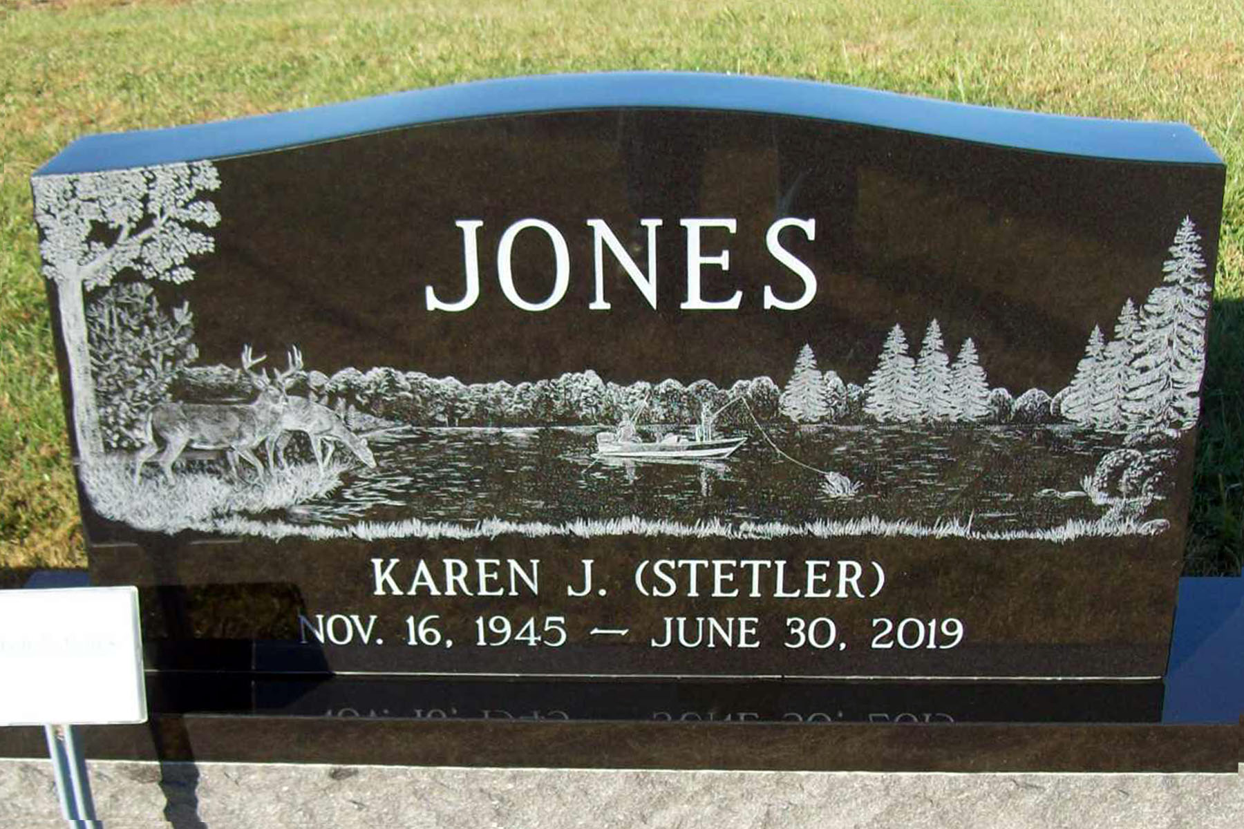 Delphos Granite Works - Laser Etching