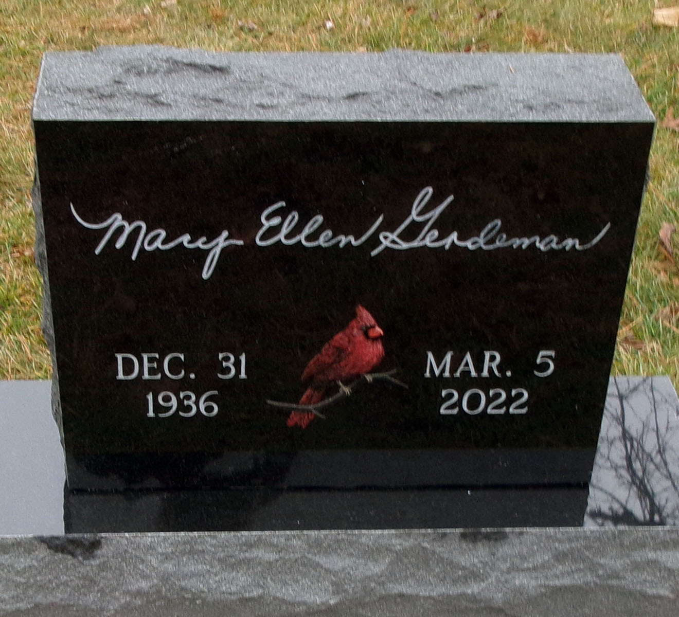 Delphos Granite Works - Diamond Etching