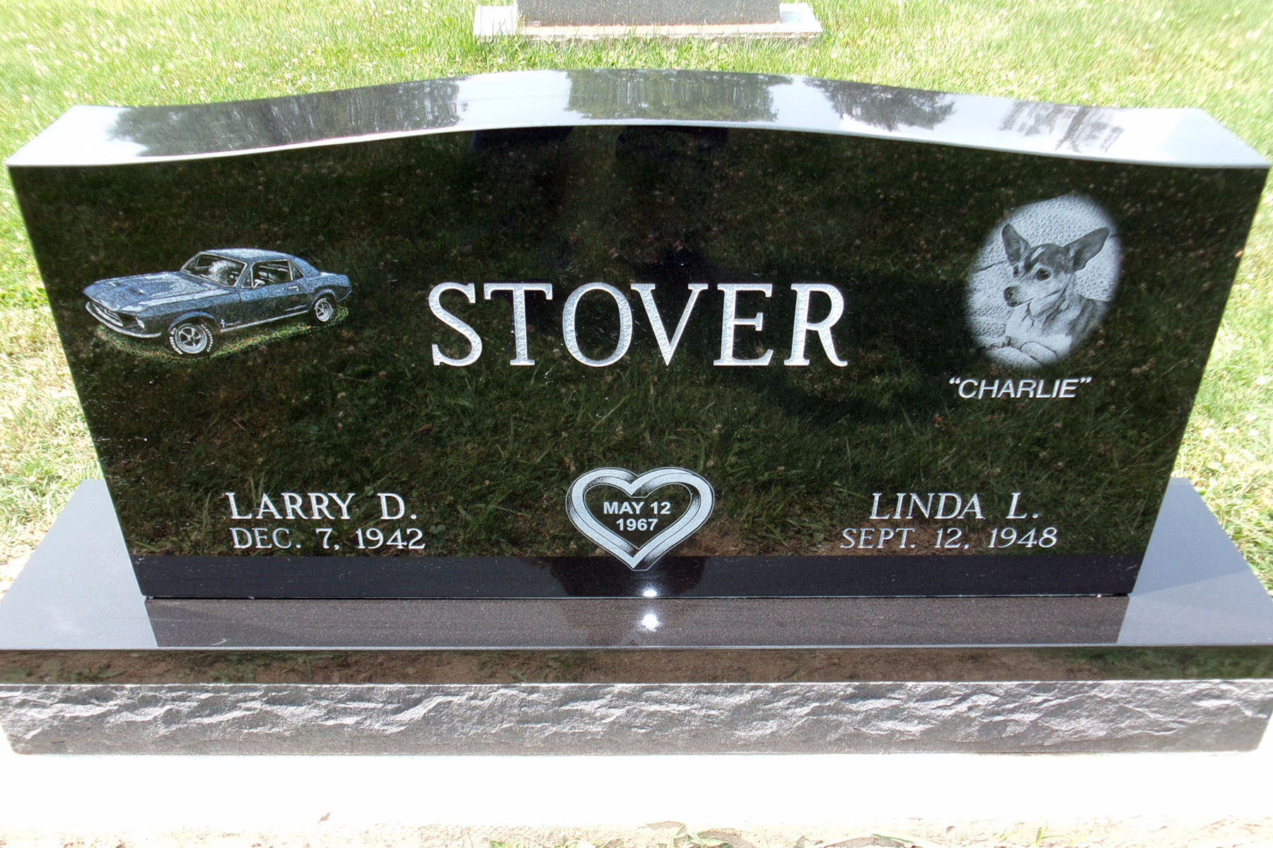 Delphos Granite Works - Diamond Etching