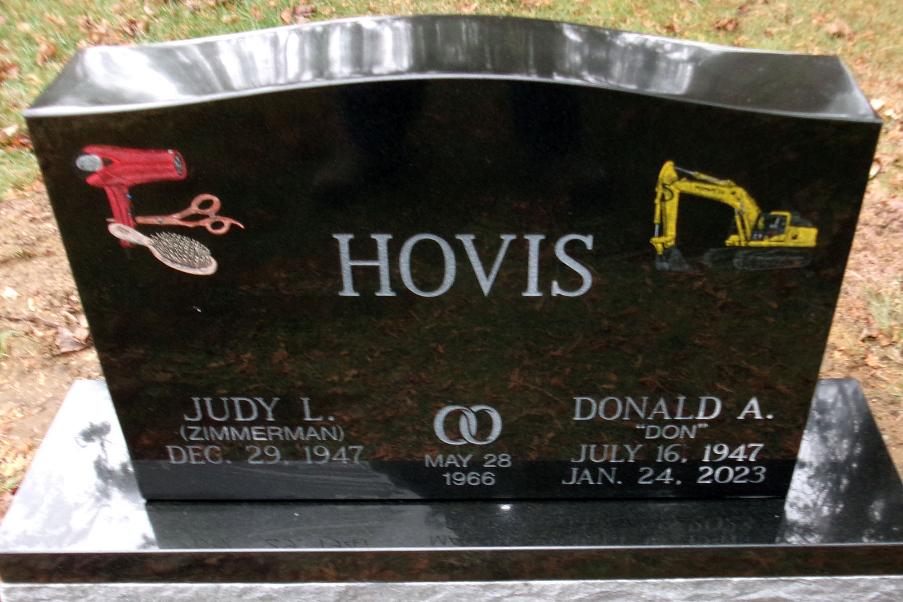 Delphos Granite Works - Diamond Etching