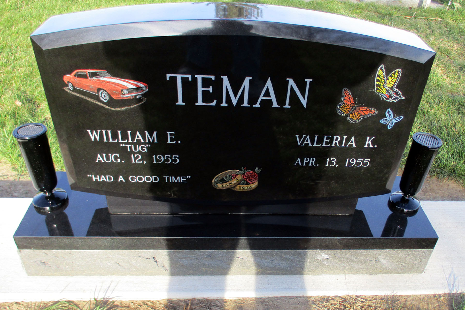 Delphos Granite Works - Diamond Etching